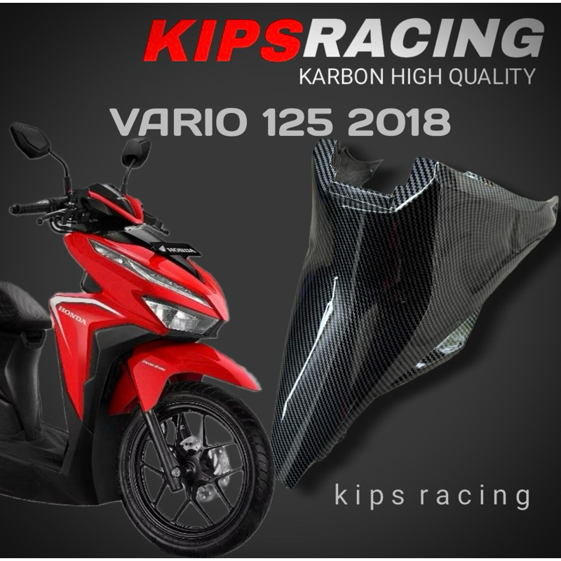 MESIN Vario carbon engine deck cover / Vario 125 150 engine center ...