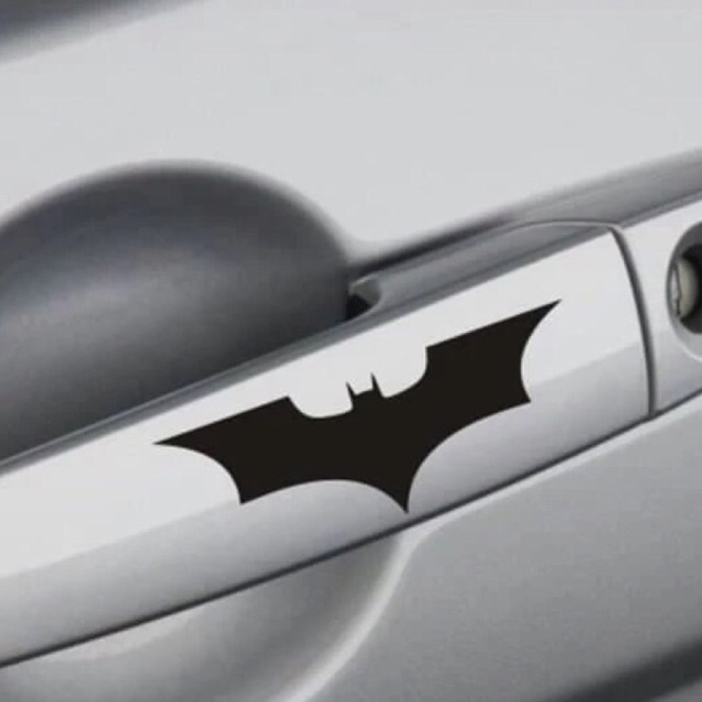 Batman car sticker 5cm door handle car sticker cool variation sticker ...