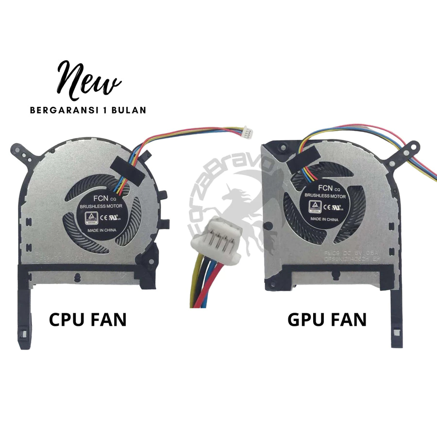 Gpu CPU Fan Asus ROG FX505 FX505G FX505GE FX505D FX505GT TUF Gaming Fan ...