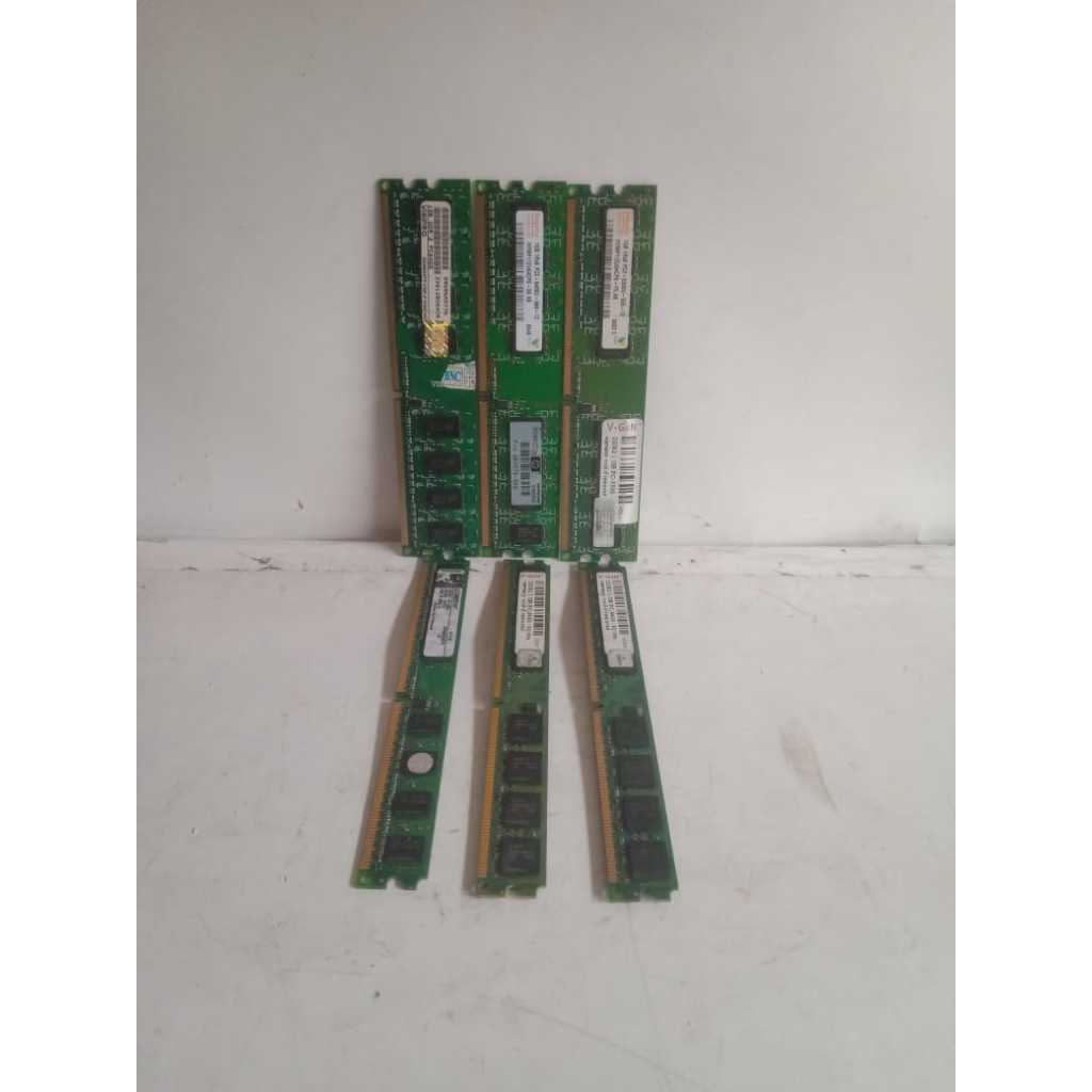 Mixed brand 1gb ddr2 memory ready to use | Shopee Malaysia