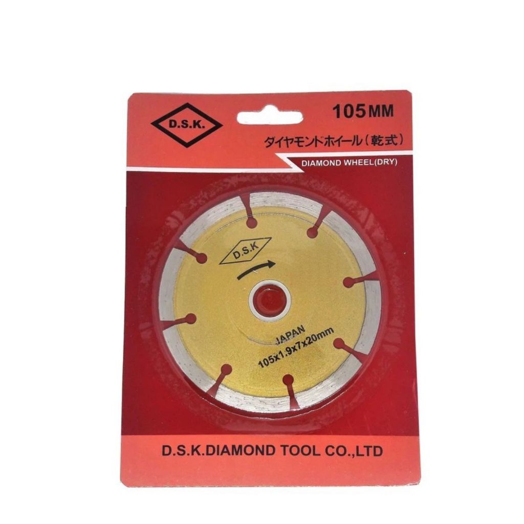 MATA Dsk Diamond Wheel 4" inch DRY Ceramic Cutting Grinding Wheel ...