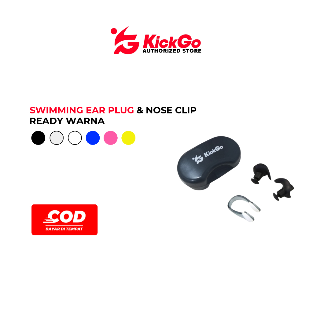 Kickgo Noseclip Ear Plug Cover Nose Clip Ear Plug Swimming for Children ...