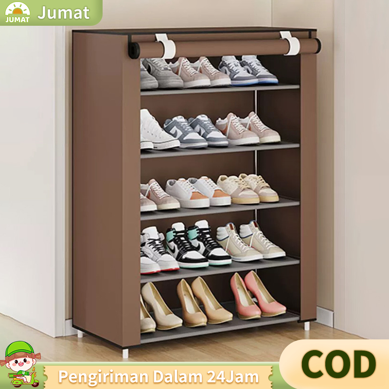 Portable Shoe Rack 6 Layers Multifunctional portable Shoe Rack With ...