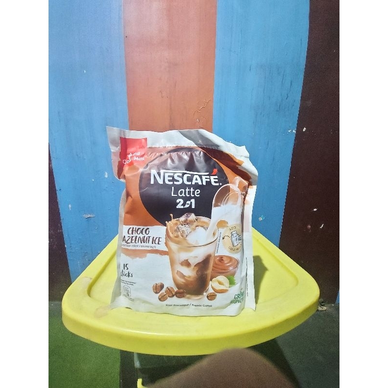 Nescafe Latte 2in1 Choco Hazelnut Ice (15 Stick) | Shopee Malaysia