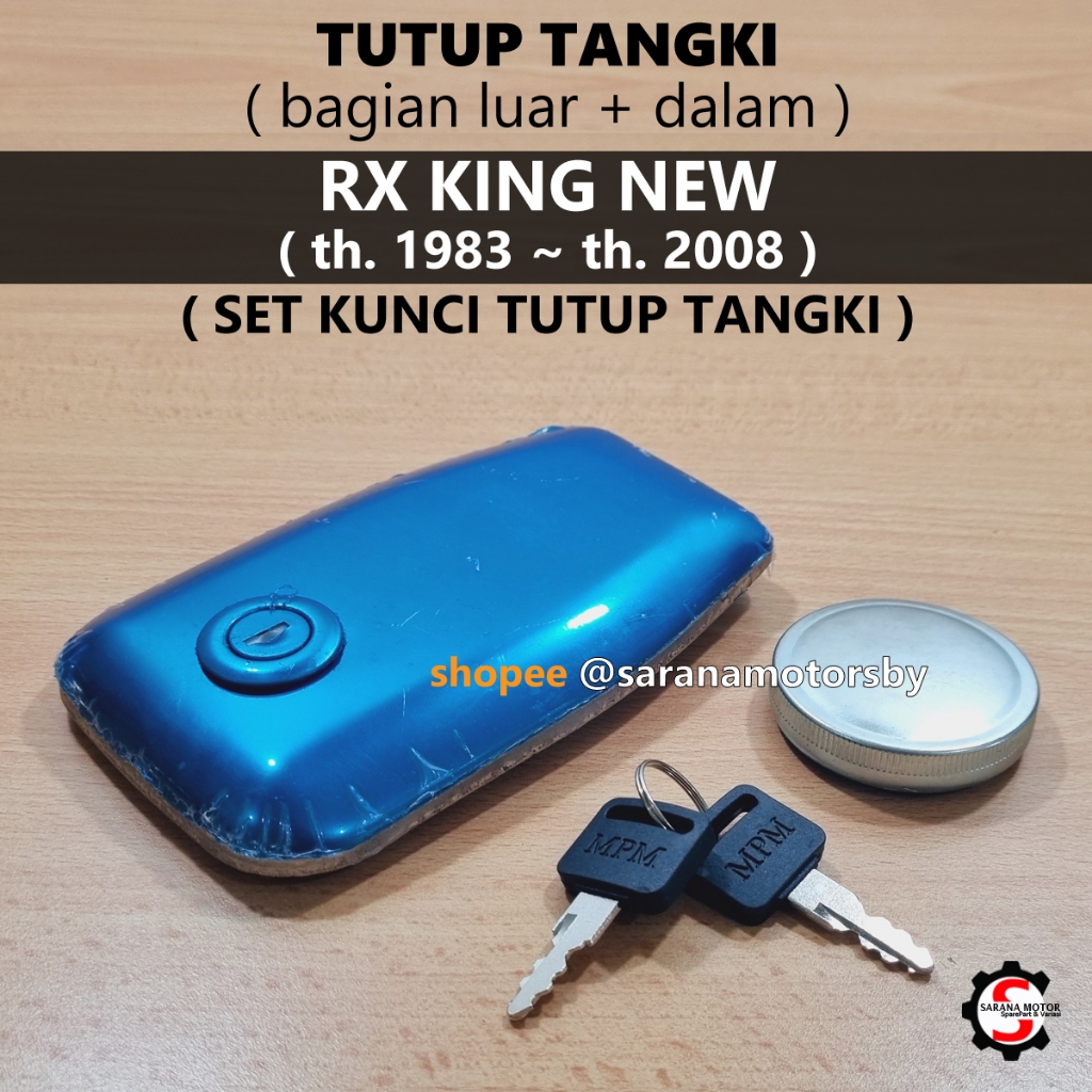Tengki Tank Cover Tenki Tank plus outer lock set Yamaha RX King RX K ...