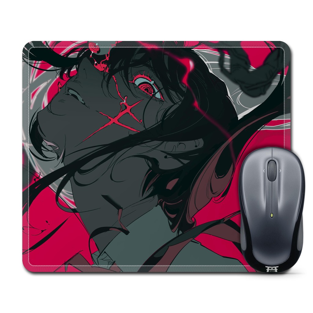 Yoru ASA MITAKA NEON anime gaming Mouse pad - CHAINSAW MAN Rubber ...