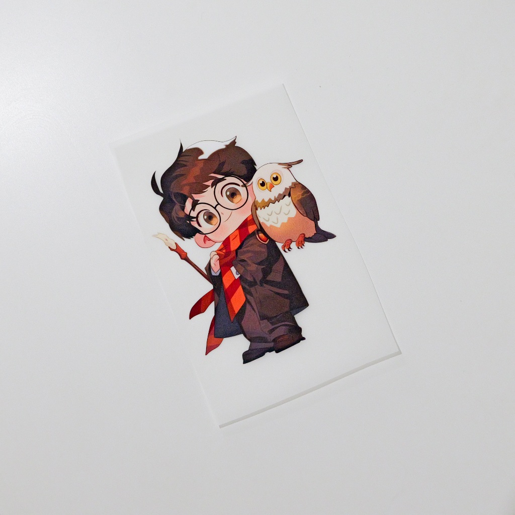 Harry Potter Character DTF Rubber Screen Printing Sticker Ready to ...