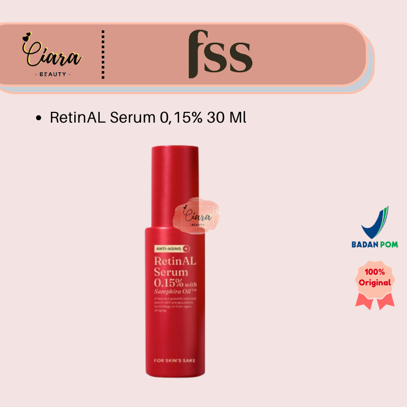 Fss For Skin's Sake RetinAL Serum 0.15% Serum With Shampira Oil 30 ml ...