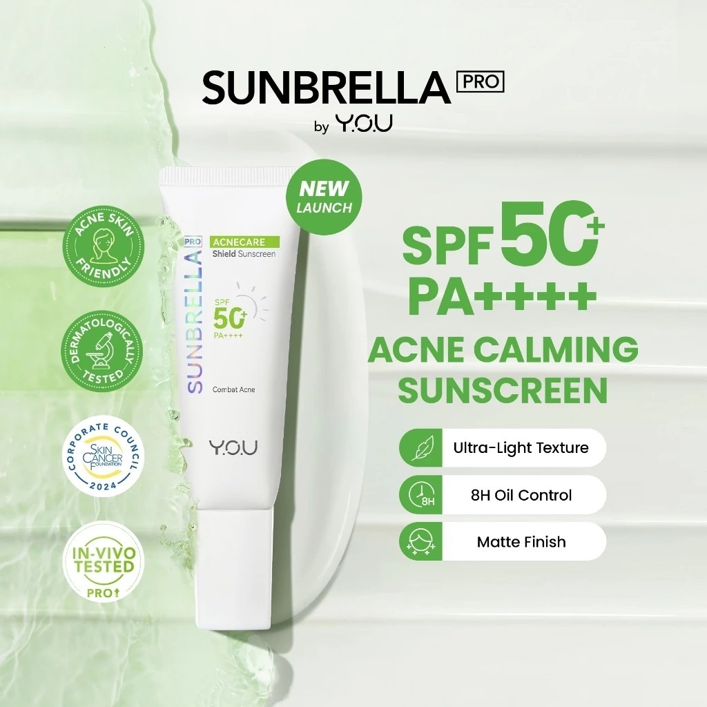 Raya YOU Sunbrella Acne Care Shield Suncreen Spf 50+ PA++++ | 30ml ...