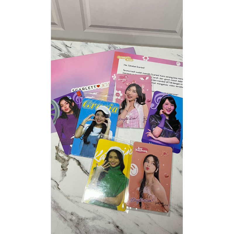 Pc JKT48 OFFICIAL || Official JKT48 PHOTOCARD || Pc JKT48 x SCARLETT ...