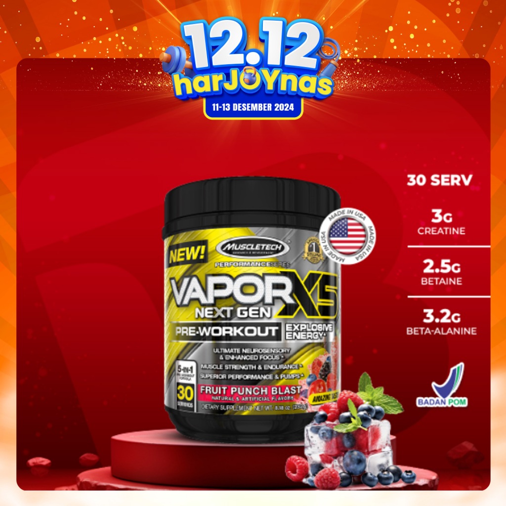 Muscletech Next Gen VaporX5 Preworkout 30 Servings Bstores | Shopee ...