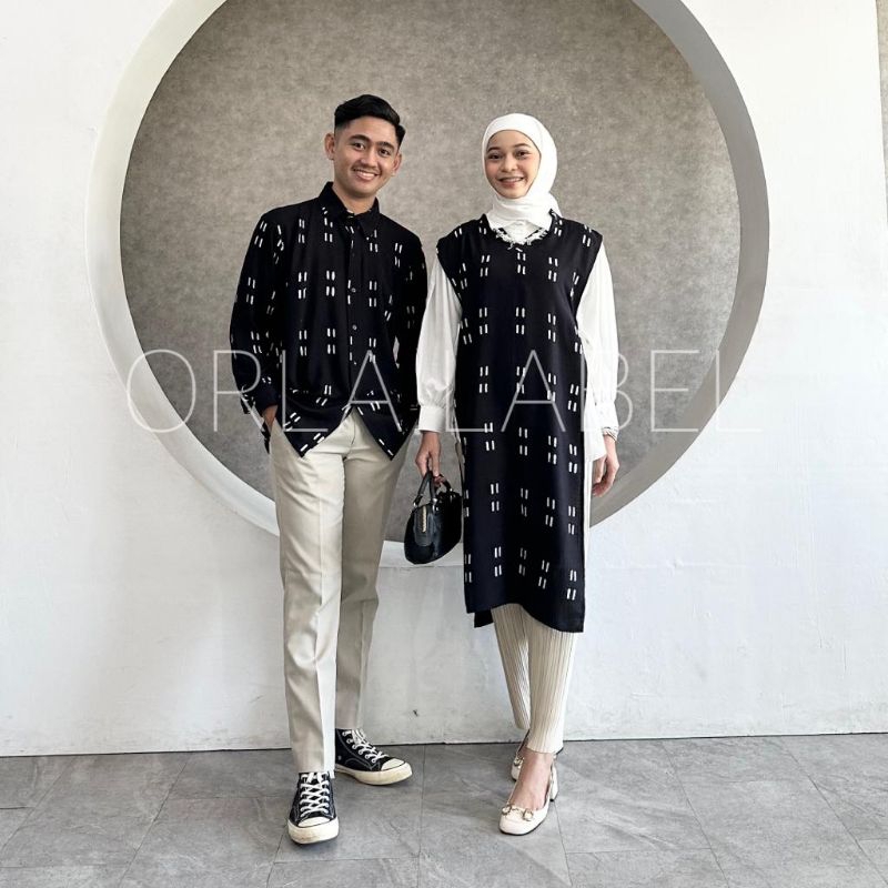 Dahayu vest CAN BE COUPLE / batik vest / work batik clothes ...