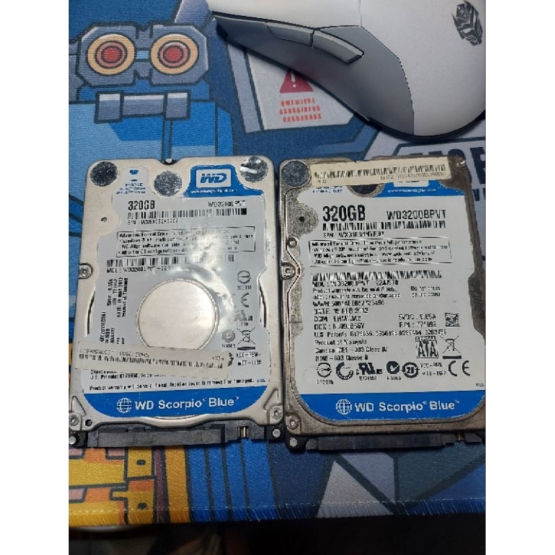 Laptop HARD DISK 320GB WD BLUE NORMAL SENTINEL 100 PERCENT | Shopee ...