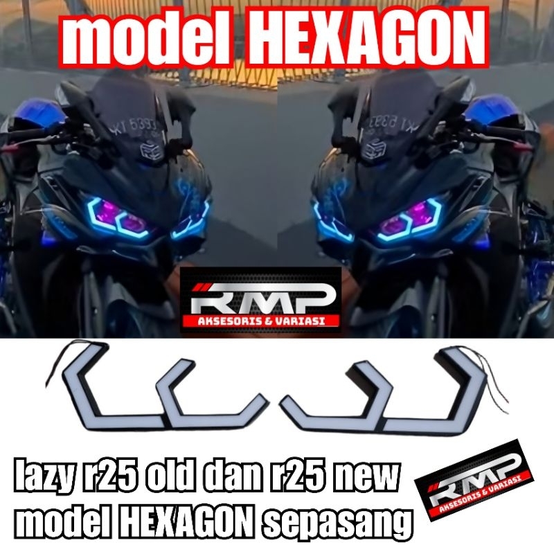LAZY HEXA R25 OLD HEXA FRAME R25 OLD AND R25 NEW LAZY HEXAGON MODEL.BMW ...