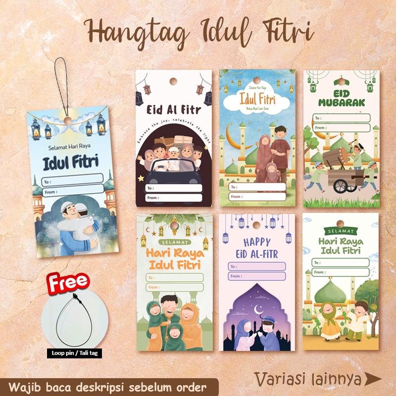 Eid UL FITRI SOFT PASTEL COLOR HANGTAG FREE ANIMATED EDITION STRAP ...