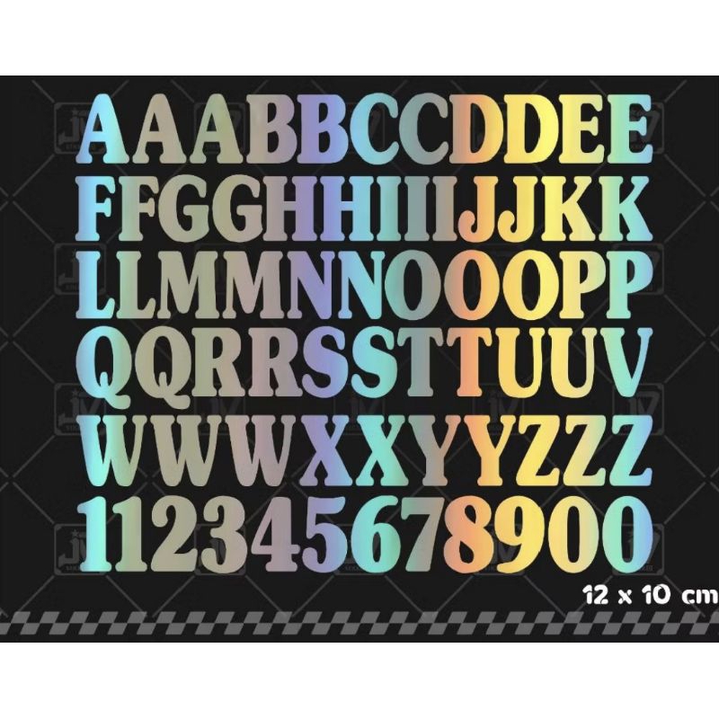 Alphabet letter stickers from AZ, name letter stickers can follow them ...