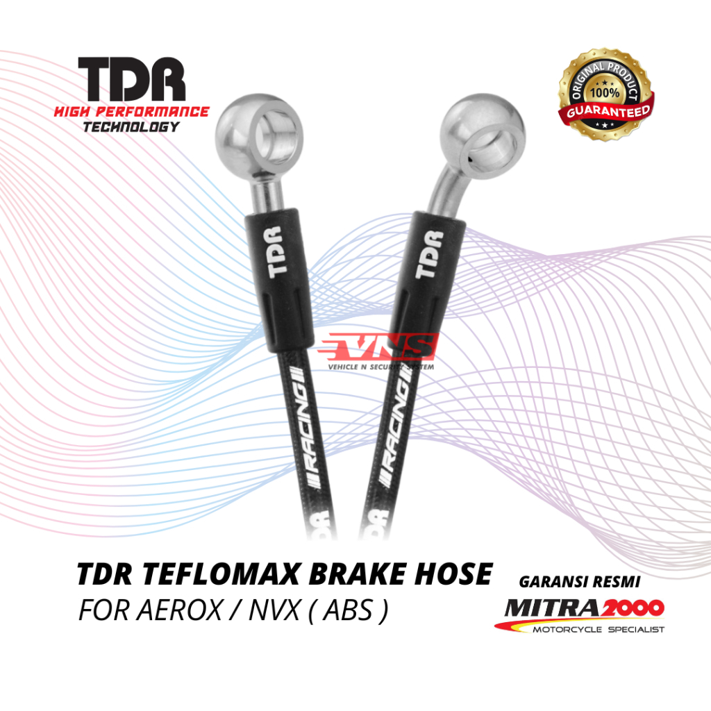 Tdr Teflomax Brake Hose FOR AEROX 155 (ABS) | Shopee Malaysia