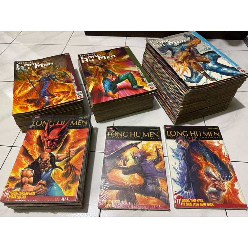 Long hu men comic - tony wong | Shopee Malaysia