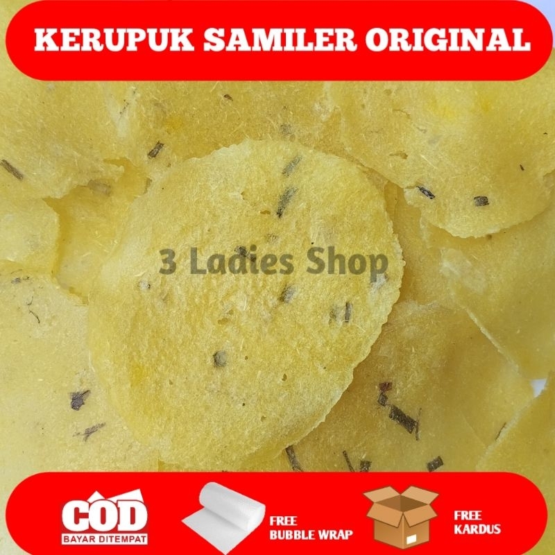 Original Samiler Crackers / Jalepak Crackers / Opak Cassava Packed 250 ...