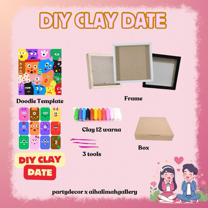 Diy CLAY DATE IDEAS UGLY TEMPLATE | Interesting ide date | Date ideas cute together with couples ...