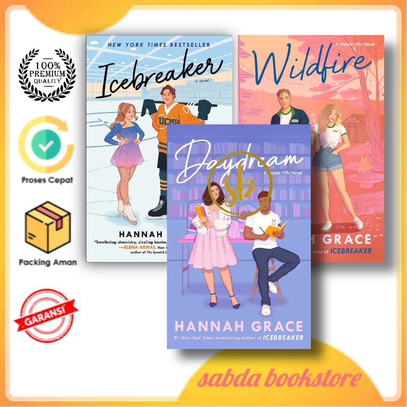 A Maple Hills Novel: Icebreaker, Wildfire, and Daydream by Hannah Grace (English) | Shopee Malaysia