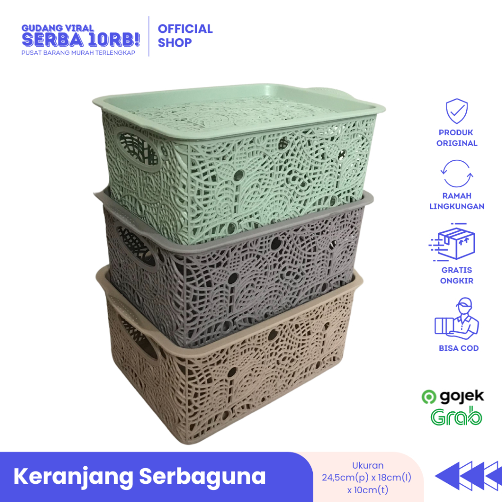 Multipurpose Basket 5 Liter Mini Container 5L Premium Quality ...