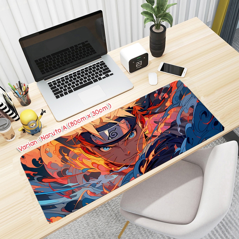 Naruto PREMIUM LONG MOUSE PAD | Large MOUSEPAD KEYBOARD | Gaming MOUSE ...
