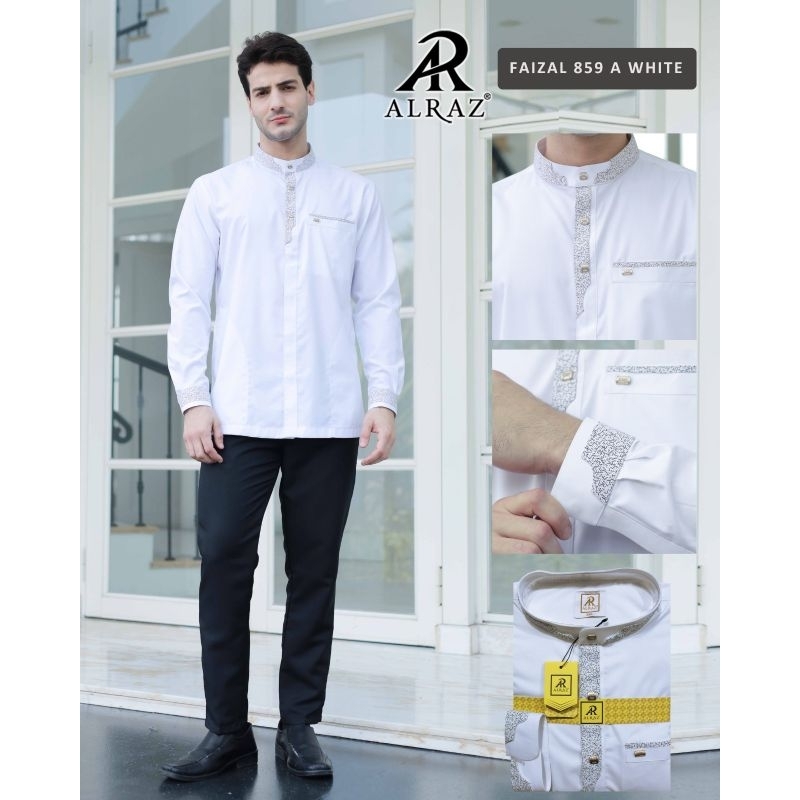 Alraz-koko Full Cuff Sleeve Faizal 859A | Shopee Malaysia