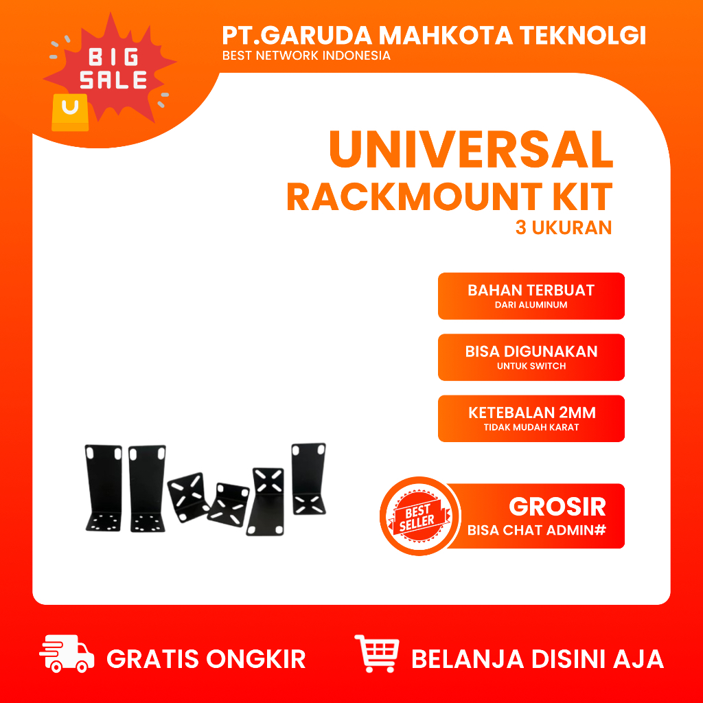 Rackmount Server Rack Ear Bracket UNIVERSAL ALL AVAILABLE! | Shopee ...