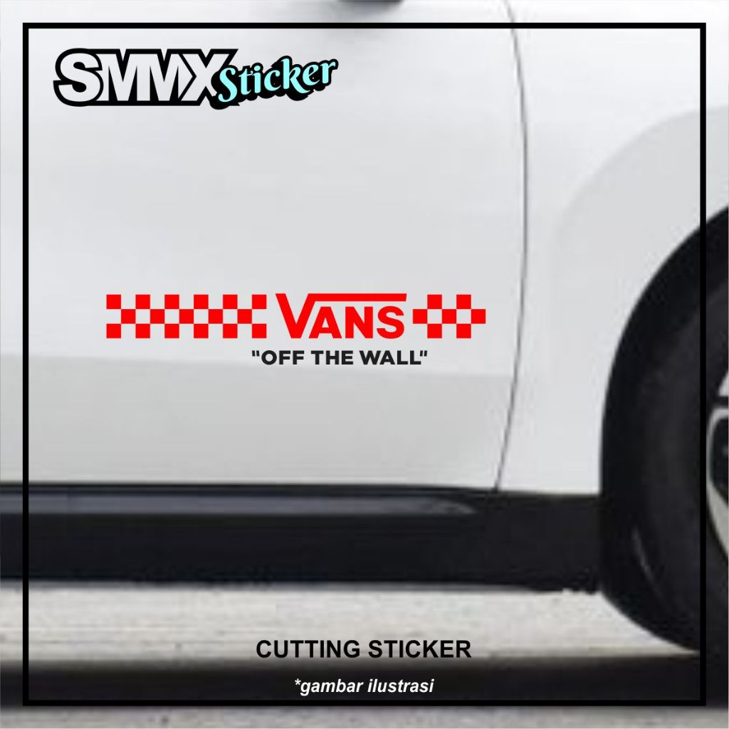 Cutting Sticker Vans of The Wall Chess board Chess Sticker | Shopee ...