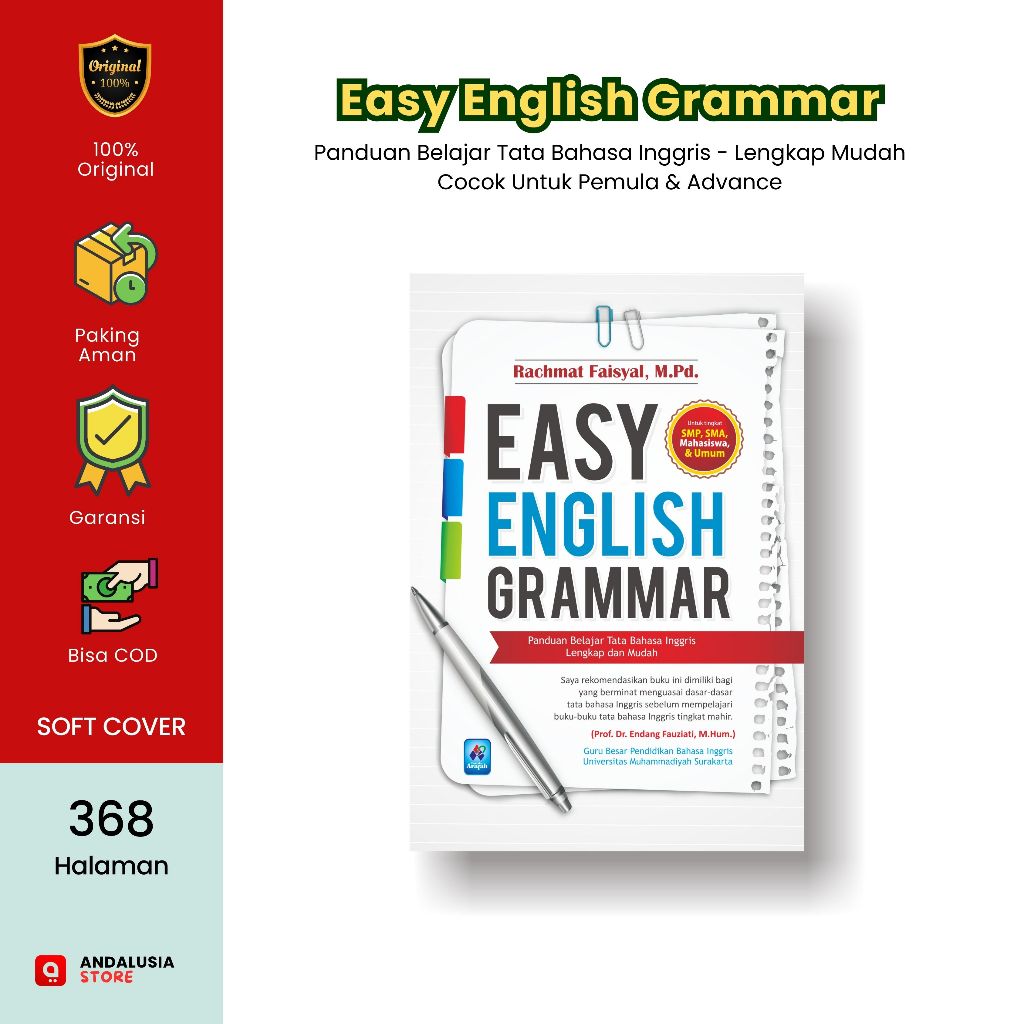 Easy English Grammar BOOK | Shopee Malaysia