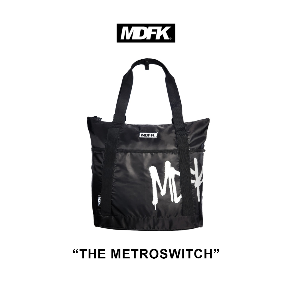 Mdfk The MetroSwitch / 2 modes totebag and backpack / mdfk bag 100% ...