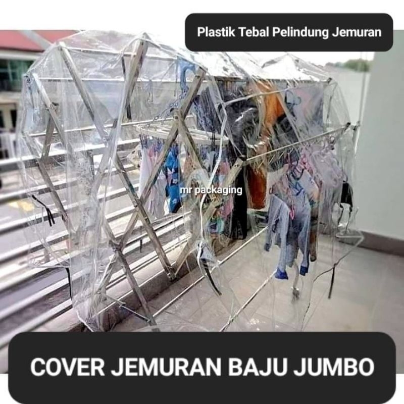 Large Jumbo Thick PE Plastic Clothesline Bag | Waterproof and LEAK ...