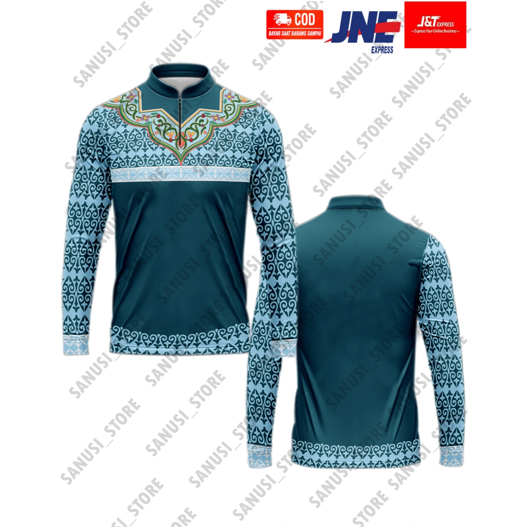 Koko Muslim Clothes Full Sublime Printing - Many Collar Variants and ...