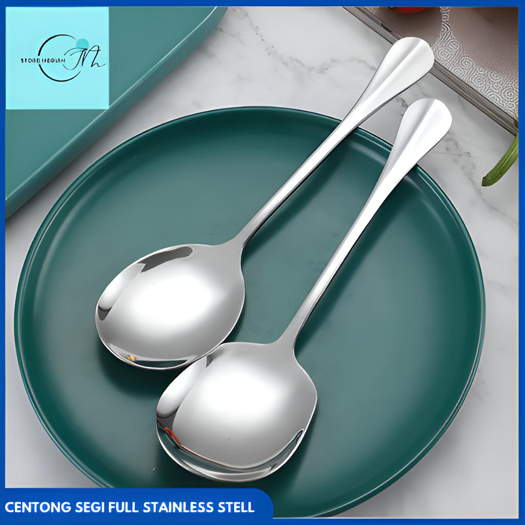 Sm Stainless Steel Vegetable Spoon Buffet Spoon Soup Ladle Irus Buffet ...