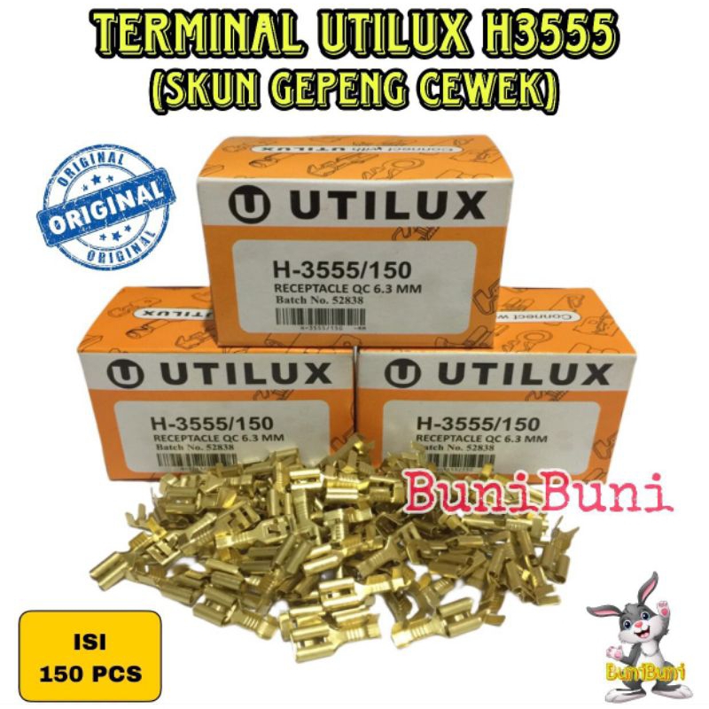 Terminal Skun Utilux Gepeng Cewek / Terminal Utilux Gepeng Female ...