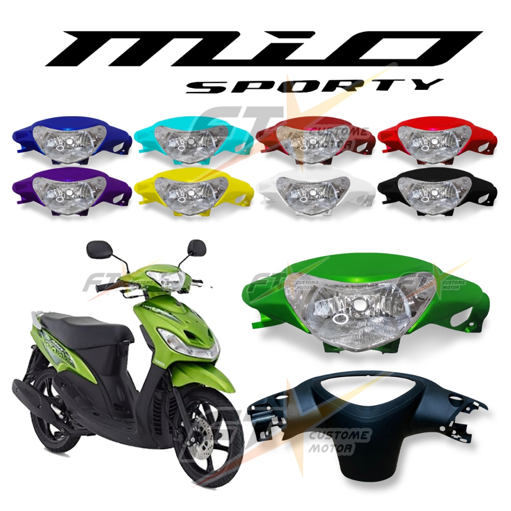 Yamaha Mio Sporty Smile Motorcycle Front Head Shell 2007 2008 2009 2010 ...