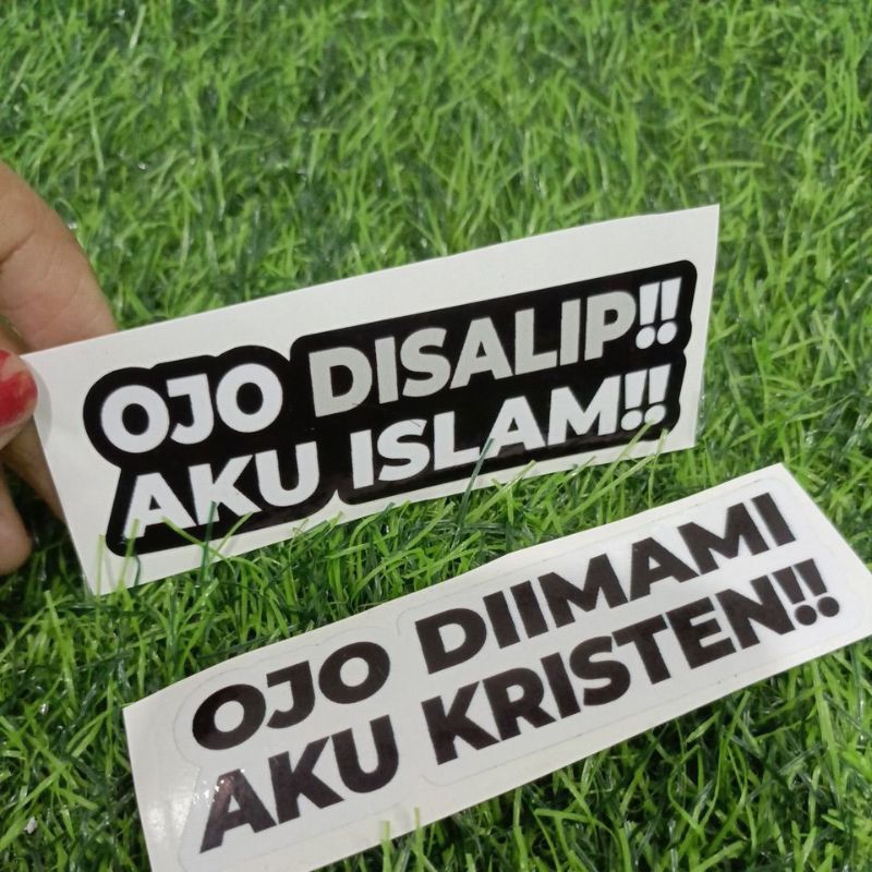 Ojo STICKER WORSHIP I ISLAM OJO DISALIB STICKER WORDS MOTORCYCLE HELMET ...