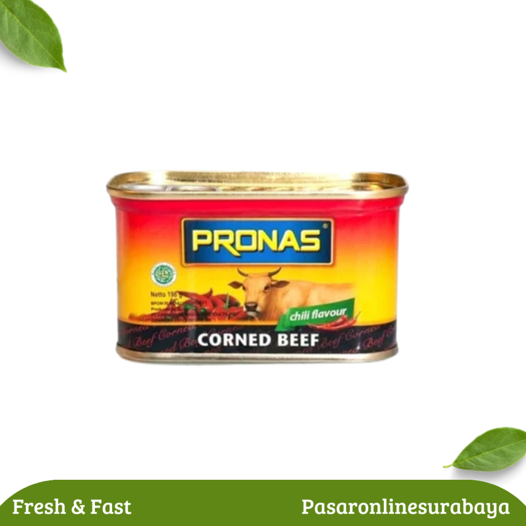Pronas Corned Beef Chili 198 Grams Spicy Beef Corned | Shopee Malaysia