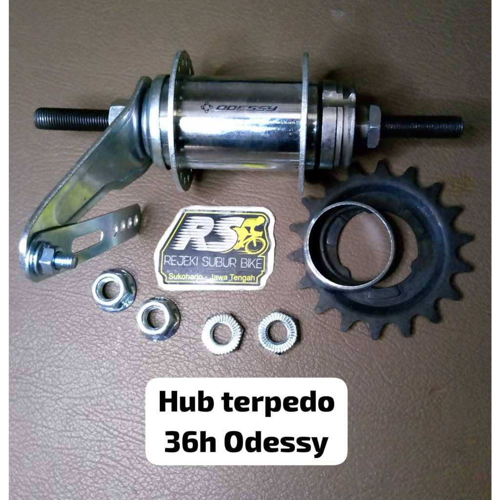 Torpedo torpedo hub 36 H 18t fixie bike BMX silver cp | Shopee Malaysia