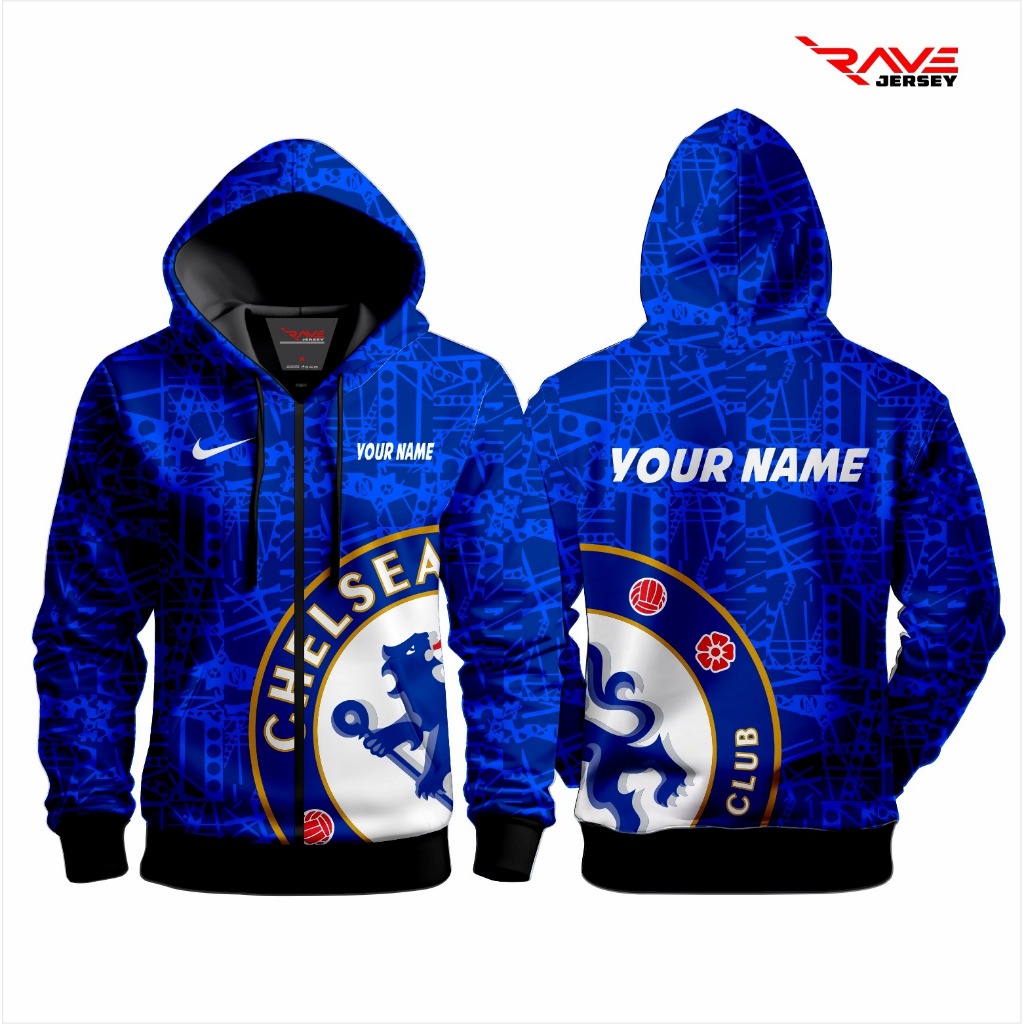Chelsea FULL PRINTING SUBLIMATION CUSTOM FOOTBALL JACKET (DESIN LIKE ...