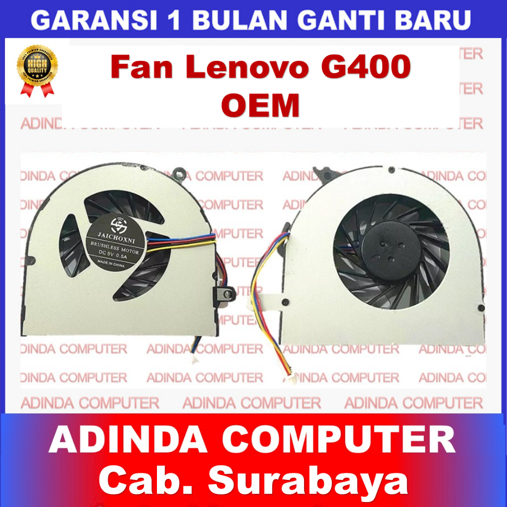 Lenovo G400 G405 G490 G500 G505 G510 SO72, KSB0605HC Cooling Fan | Shopee Malaysia