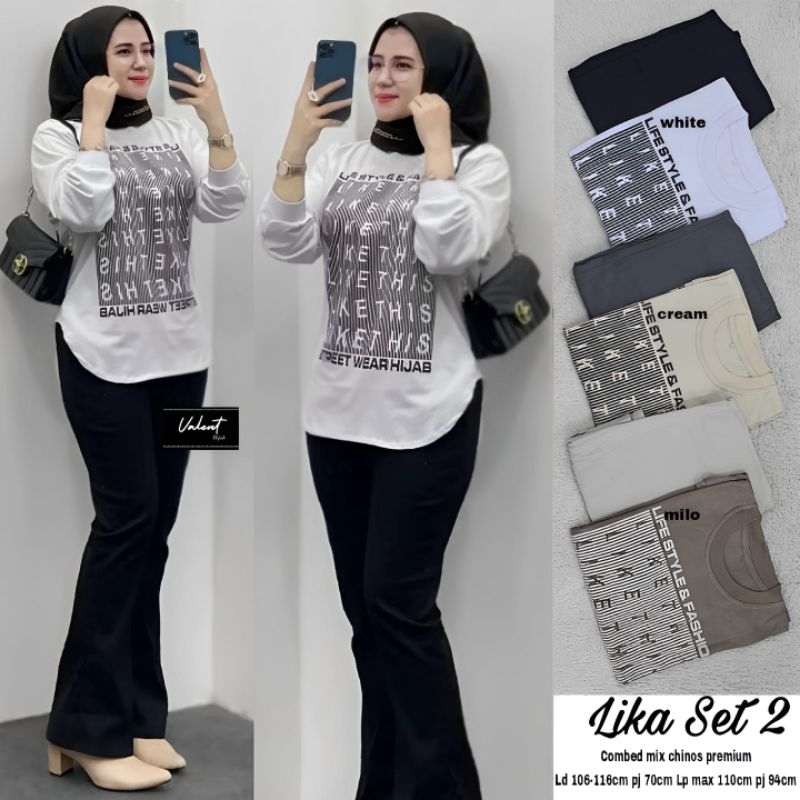 Lfs Lika Set By Valent Latest Womens Set Shopee Malaysia