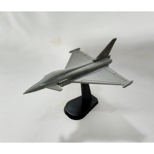 Miniature Typhoon Eurofighter Plane scale 144, 3D Print Typhoon ...