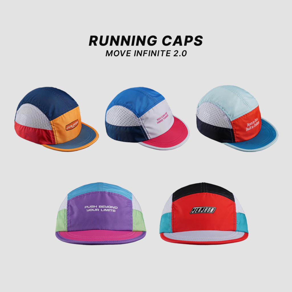 Jerjhon running Cap - Run infinite running caps 2.0 | Shopee Malaysia