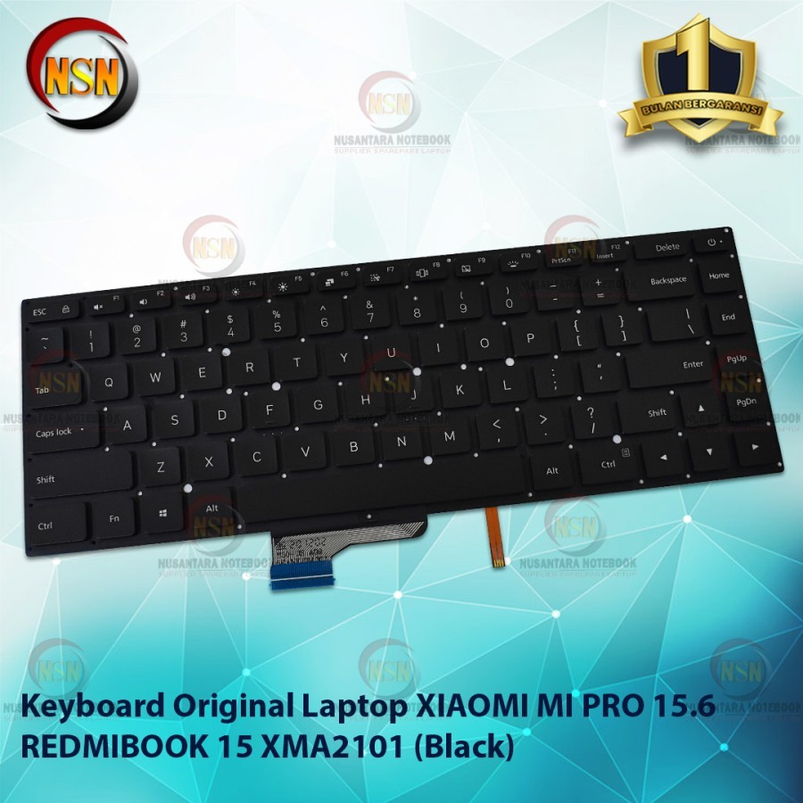 Laptop Keyboard for XIAOMI MI PRO 15.6 REDMIBOOK 15 XMA2101 (Backlight ...