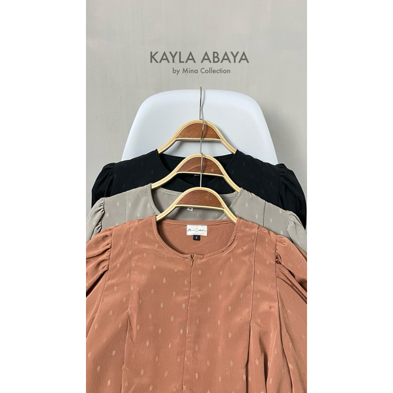 Kayla Abaya | Abaya Snowsheer Odessa | Saudi Dubai Abaya | Shopee Malaysia