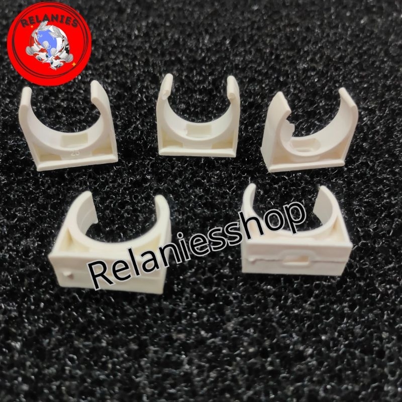 Pipe clamps conduit pipe clamp u type pvc pipe clamps | Shopee Malaysia