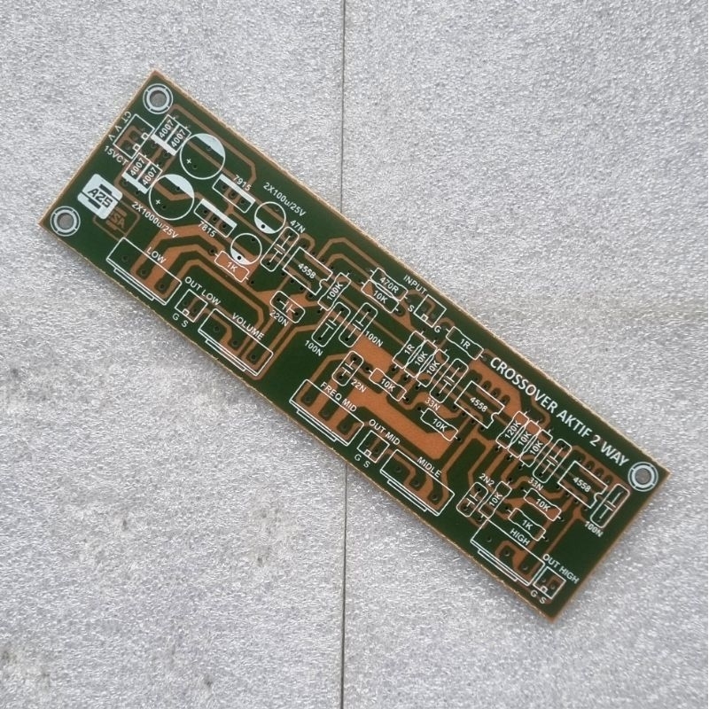 Active Crossover 3 Way Low Mid High PCB | Shopee Malaysia