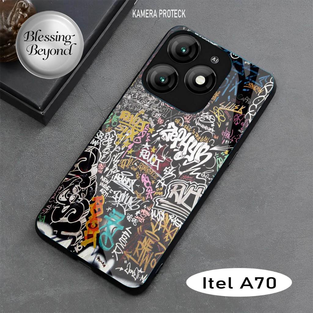 [BSC-103] Itel A70 Acrylic Glass Softcase - Itel A70 Case - Itel A70 ...